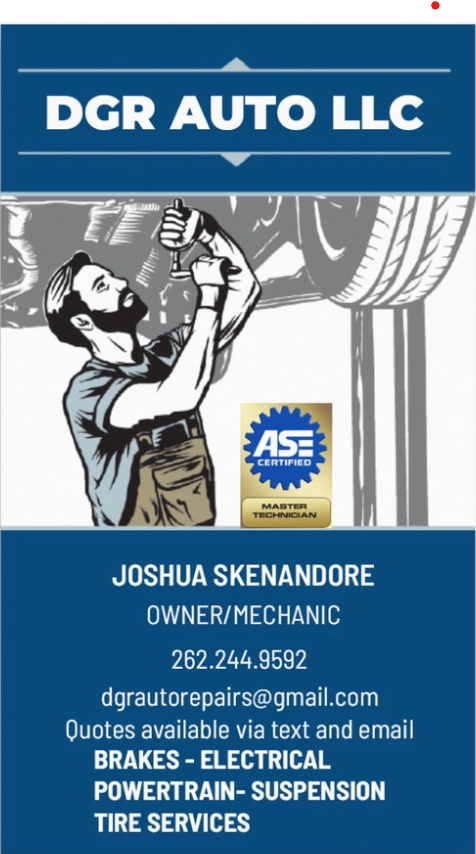 DGR AUTO LLC - Waukesha, WI - Nextdoor
