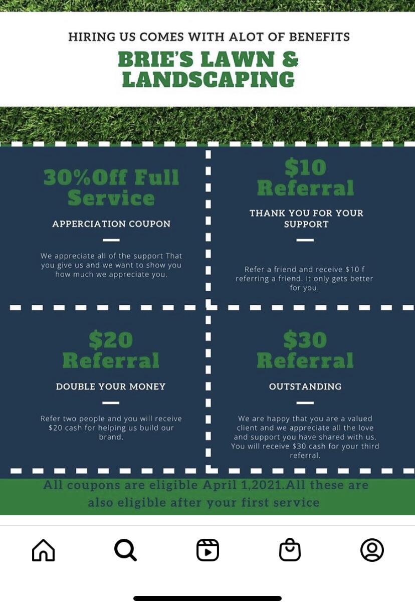 Brie’s Lawn And Landscaping - Augusta, GA - Nextdoor