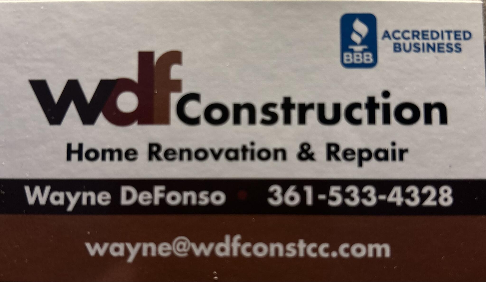 WDF Construction - Nextdoor