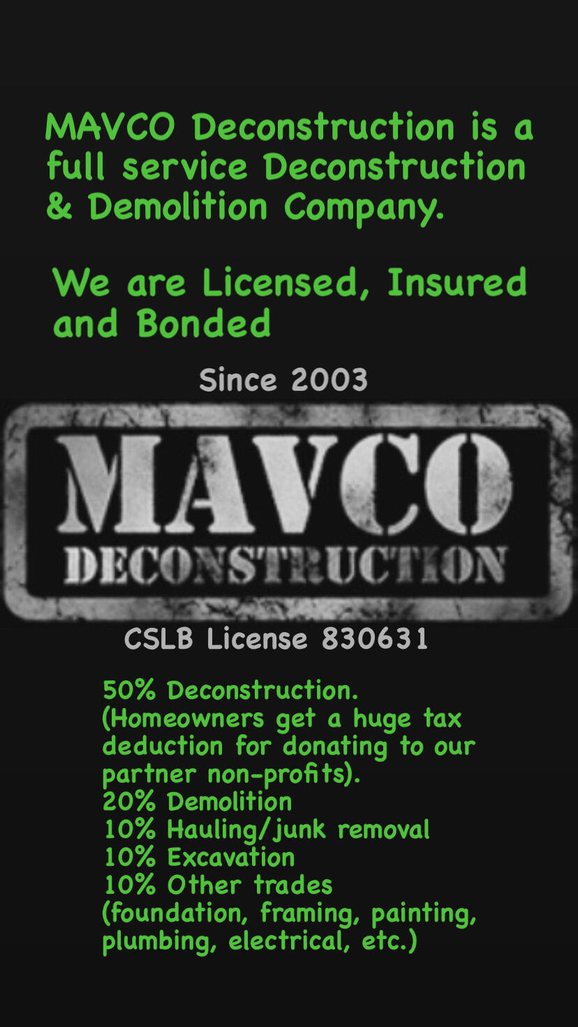 MAVCO Deconstruction - Nextdoor