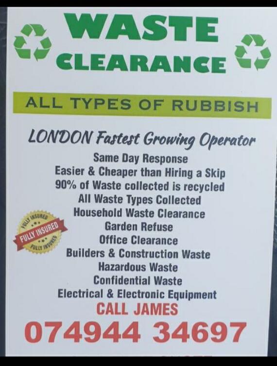 Waste clearance - London, England - Nextdoor
