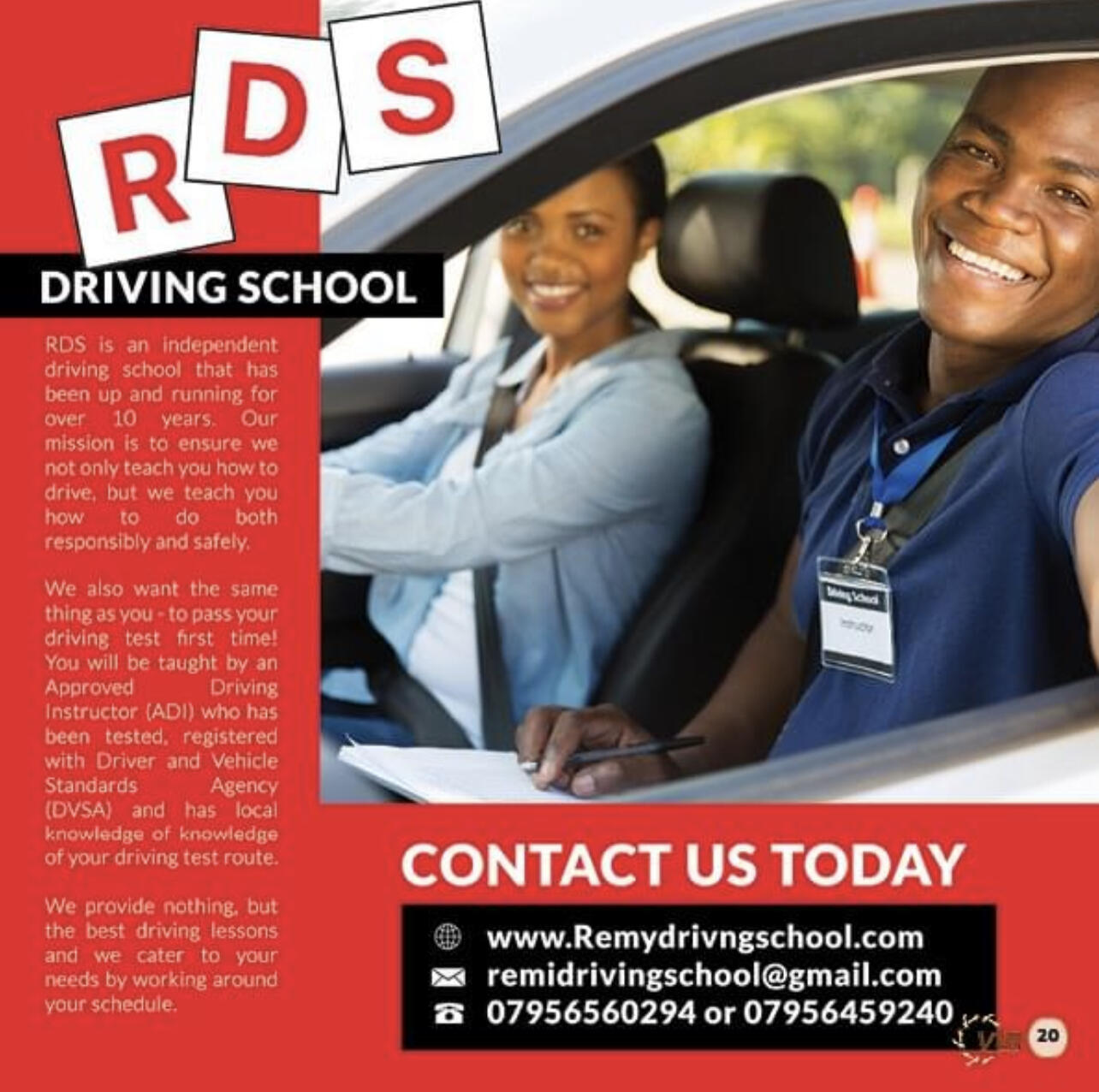 Remy Driving School. - South Ockendon, England - Nextdoor