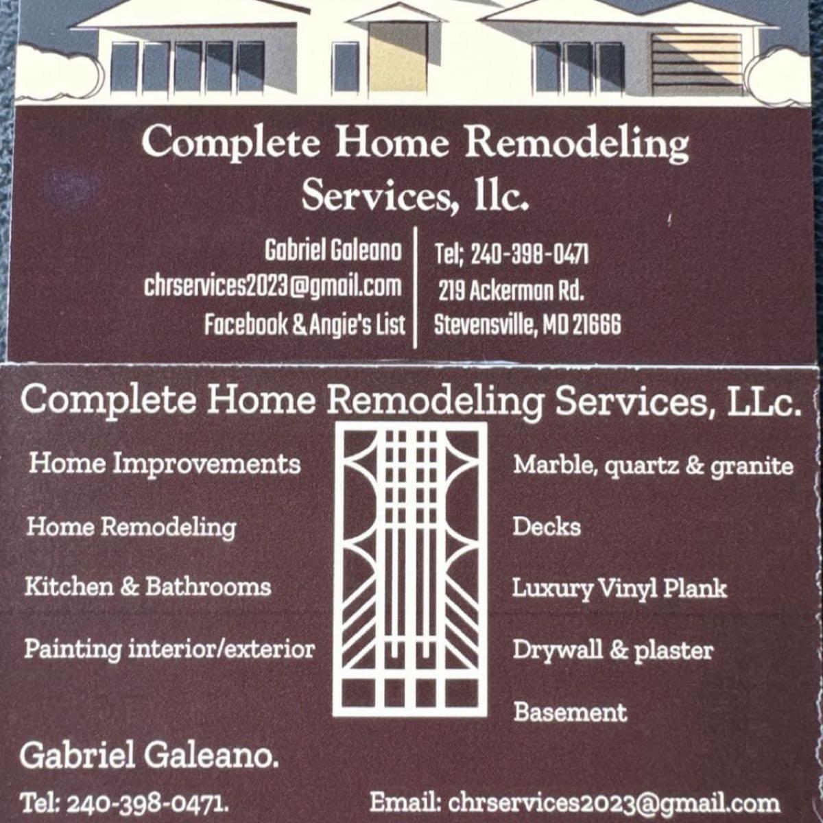 COMPLETE HOME REMODELING SERVICES LLC - Stevensville, MD - Nextdoor