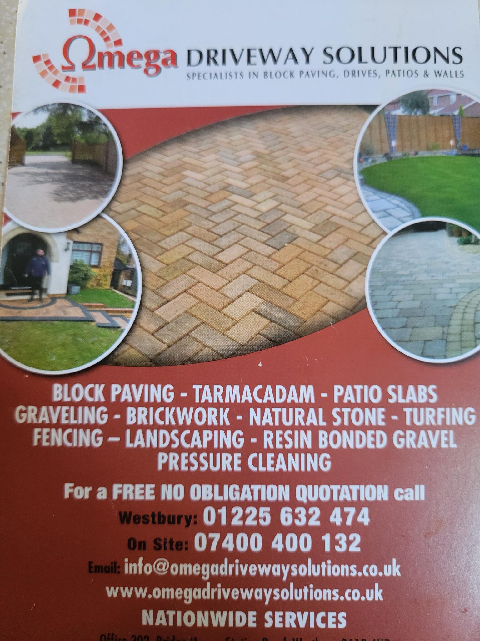 omega driveway solution - Bristol, GB-ENG - Nextdoor
