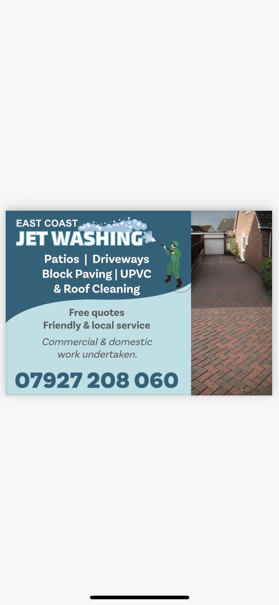 East Coast Jet Washing - Scarborough, GB-ENG - Nextdoor