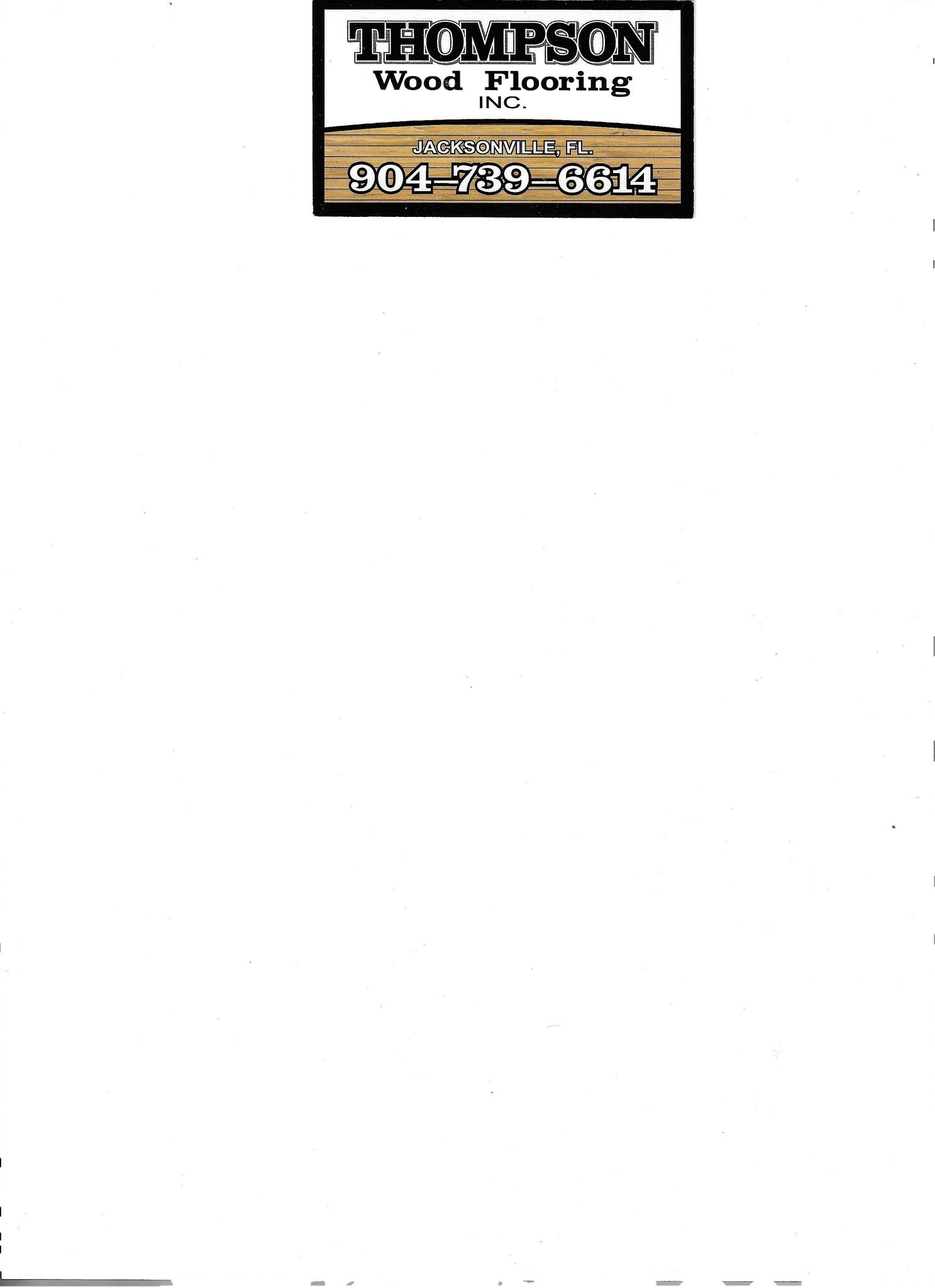 Thompson Wood Flooring Inc - Jacksonville, FL - Nextdoor