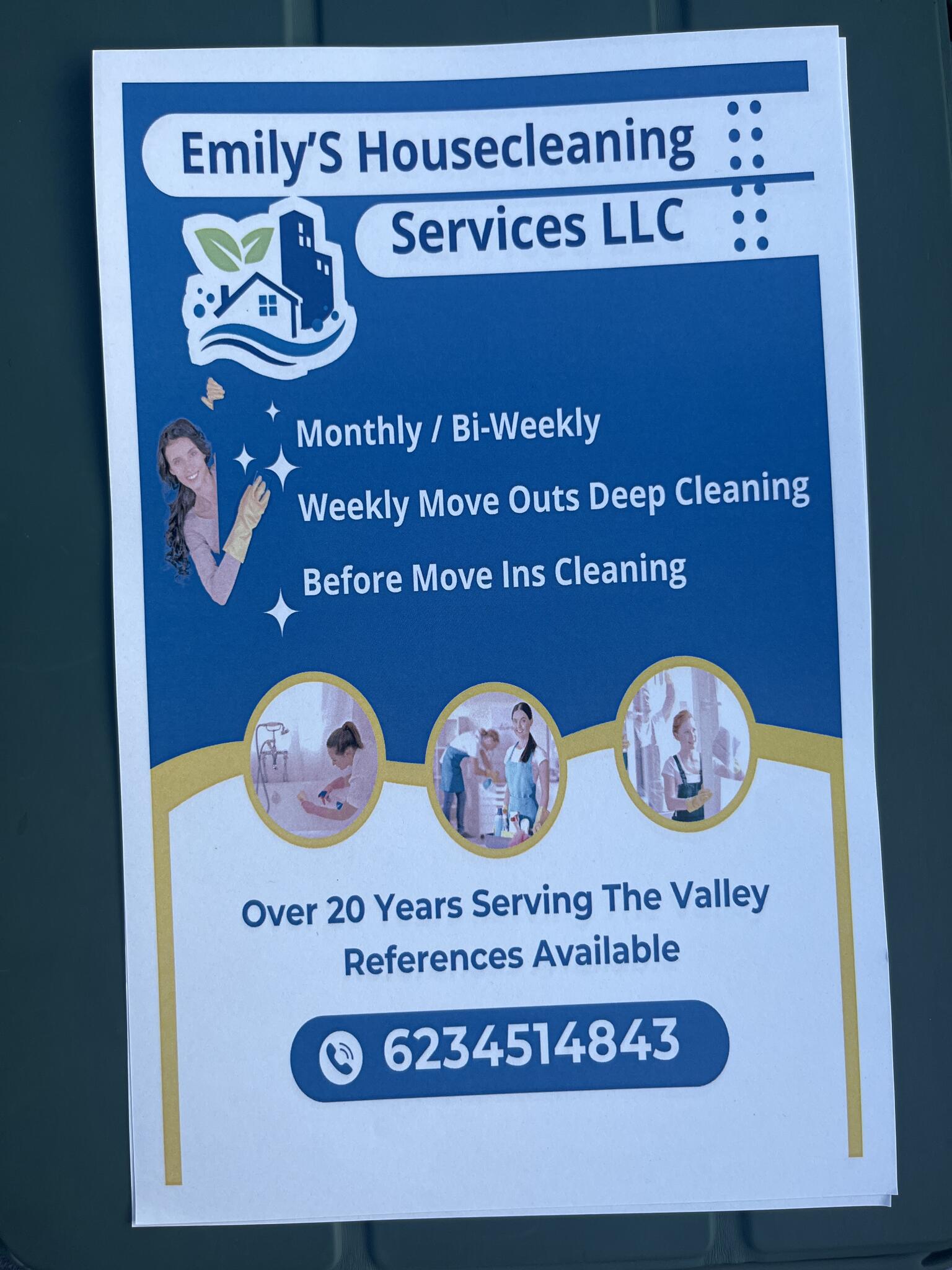 Emily’s house cleaning services - Nextdoor