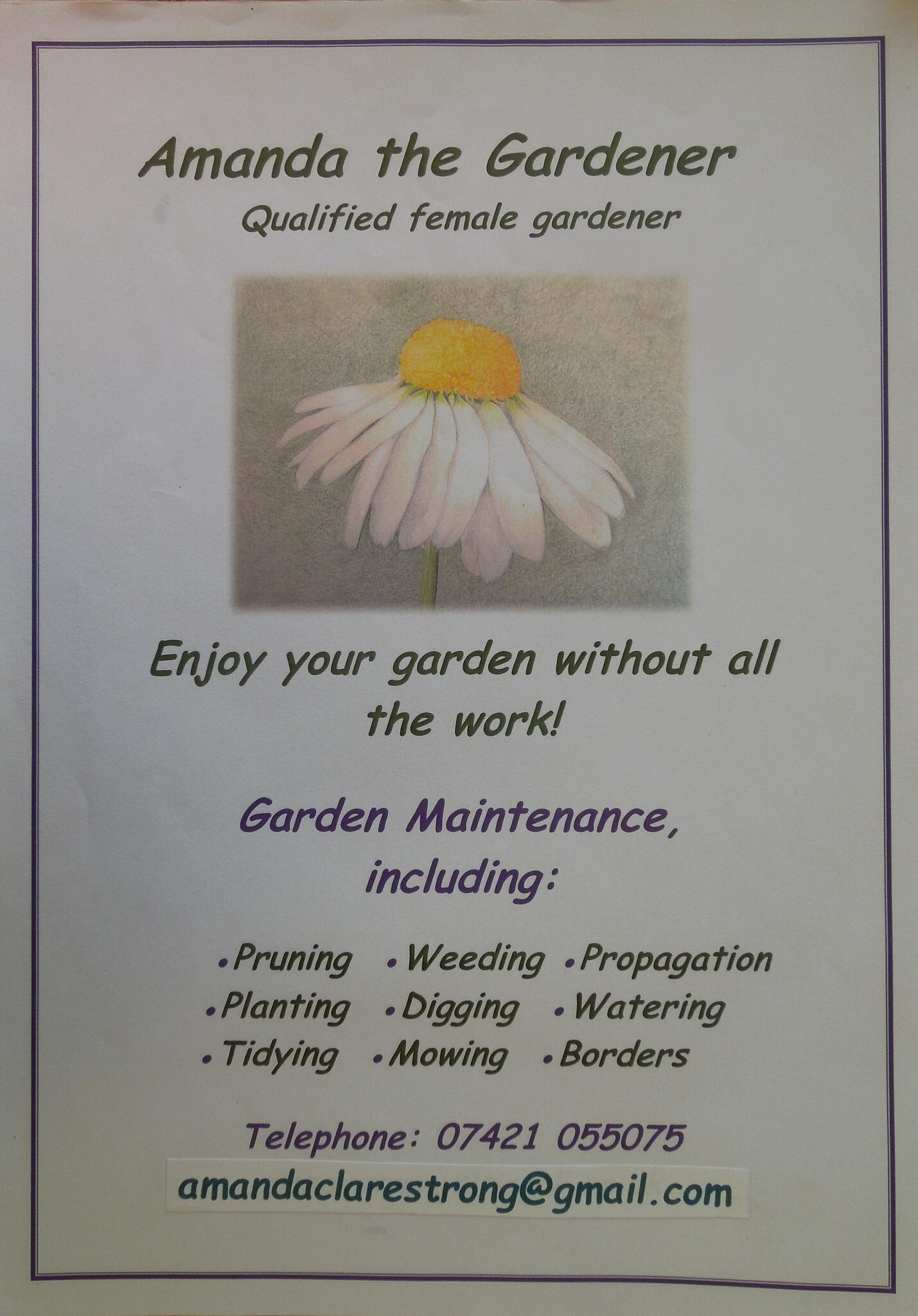 Amanda the Gardener - Trowbridge - Nextdoor