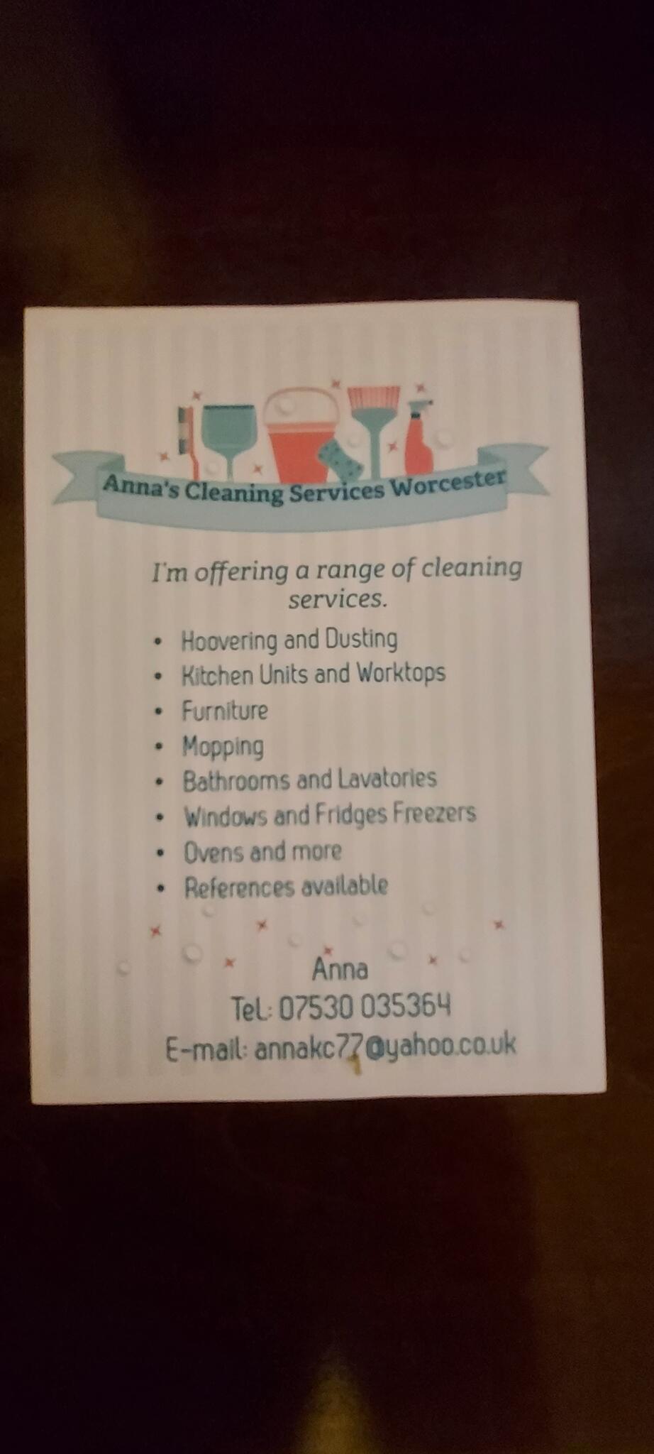 Anna's Cleaning Service - Worcester - Nextdoor