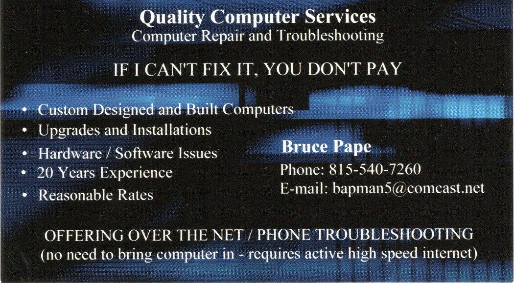Quality Computer Services - Rockford, IL - Nextdoor