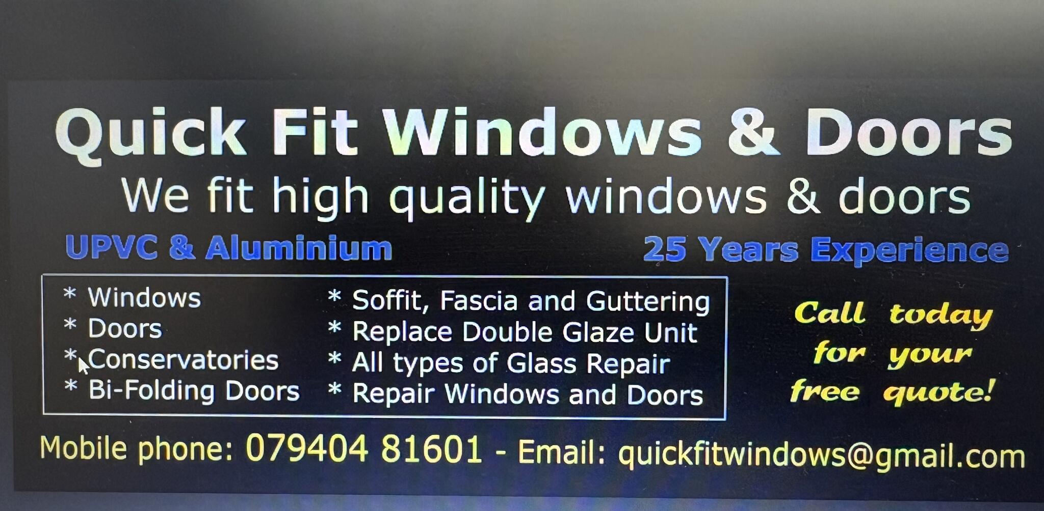 Quick Fit Windows & Doors - Uxbridge, England - Nextdoor