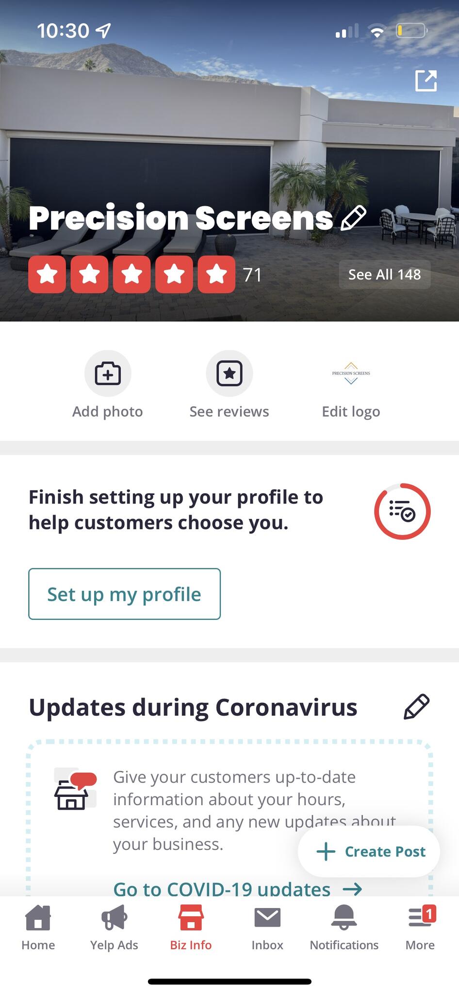 Precision Screens - Bermuda Dunes, CA - Nextdoor