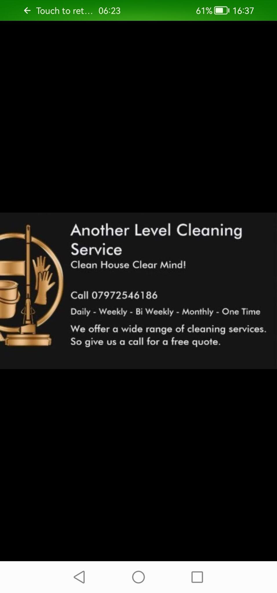 Another Level cleaning services - Nextdoor