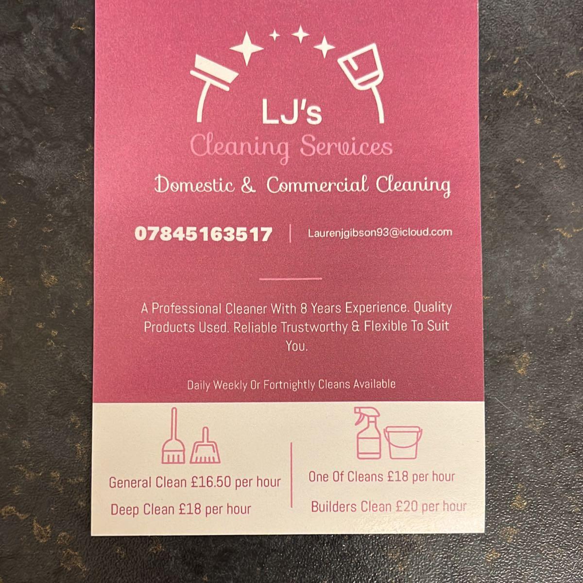 LJ’s Cleaning Services - Nextdoor