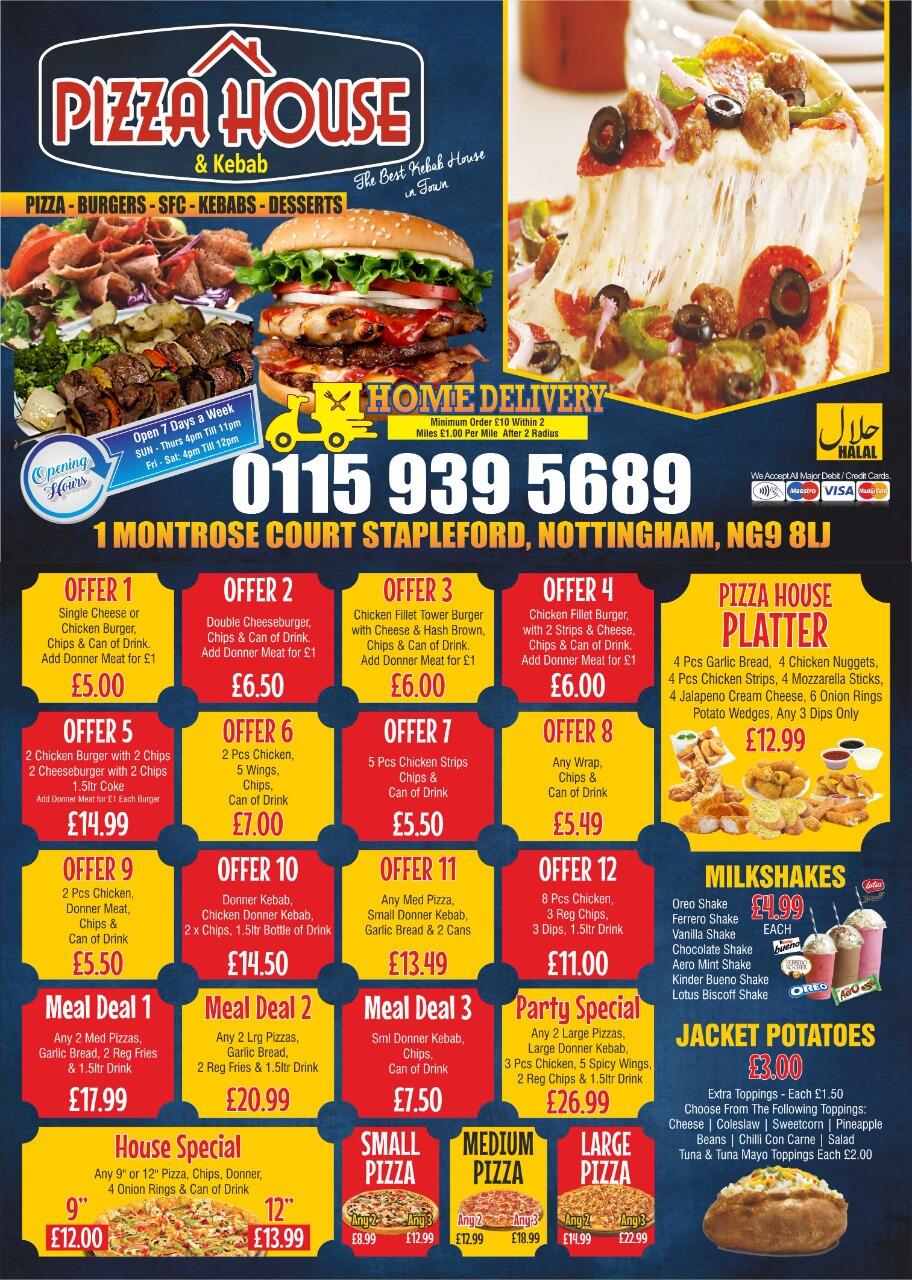 Pizza House and kebab - Nottingham - Nextdoor