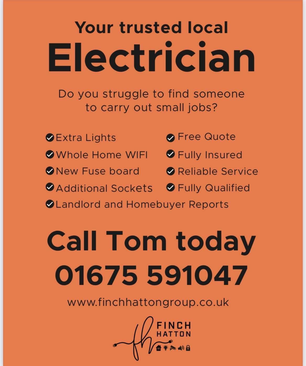 Finch Hatton Electrical - Tamworth, GB-ENG - Nextdoor