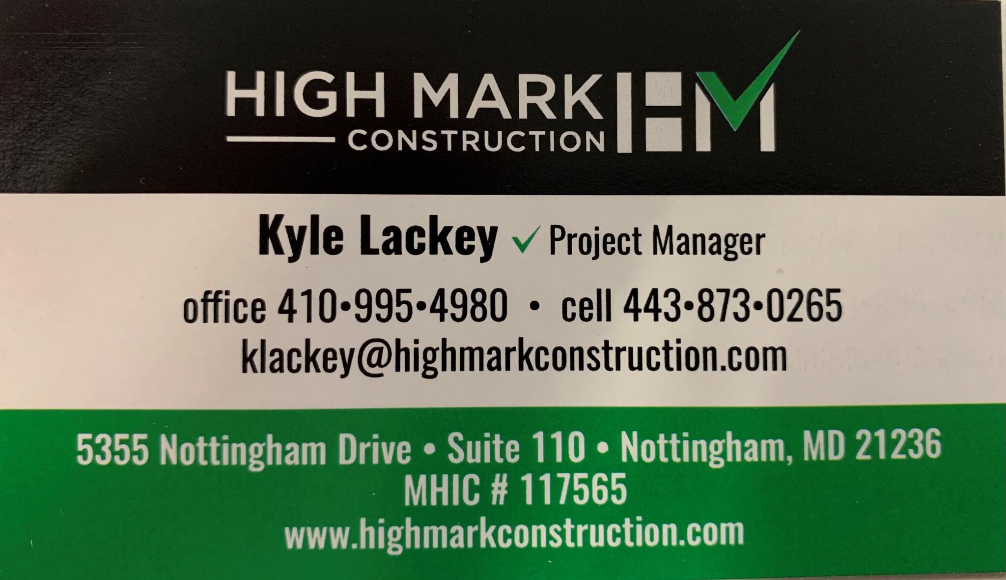 High Mark Construction - Nextdoor
