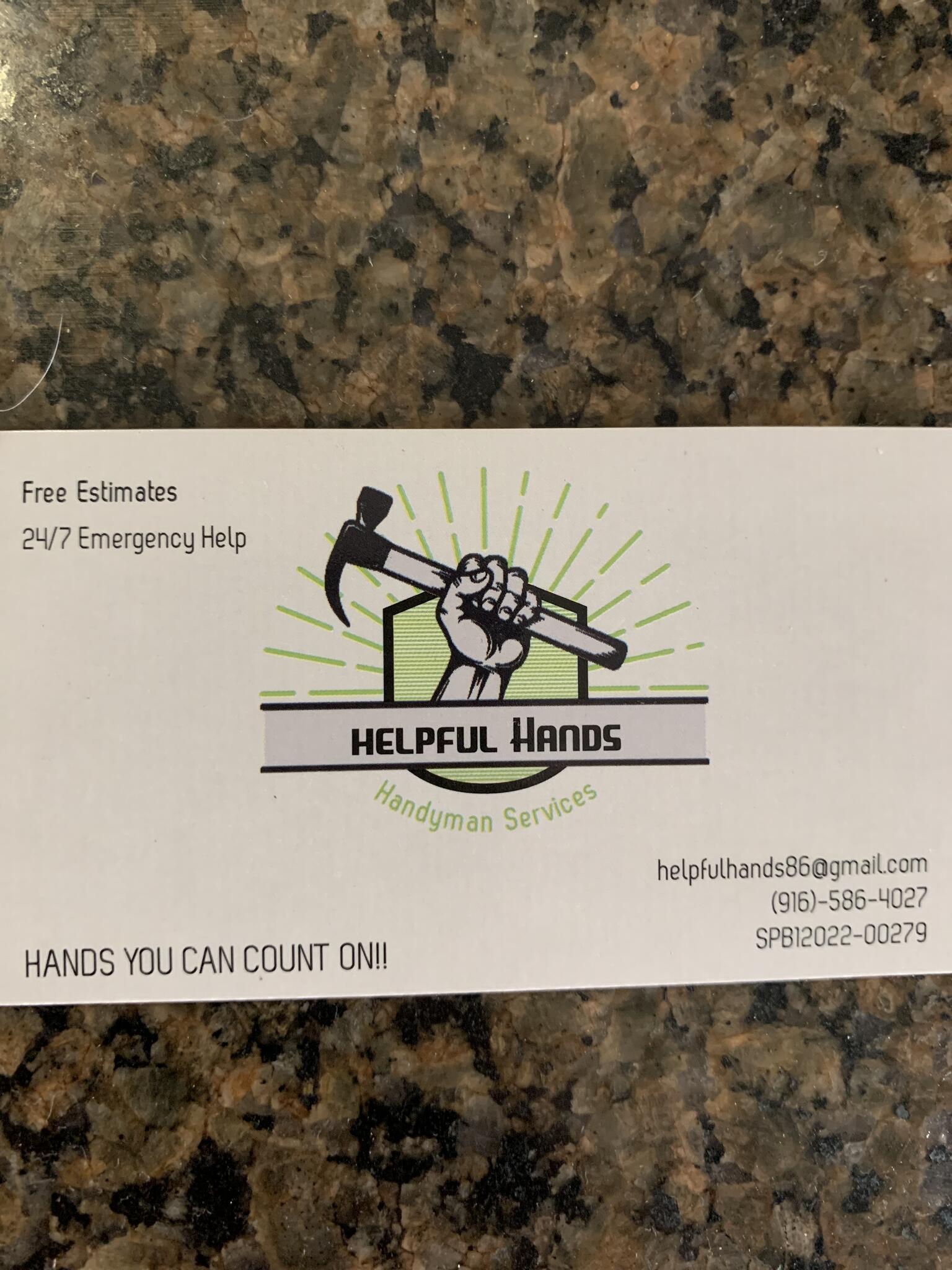 Helpful Hands Handyman Service - Folsom, CA - Nextdoor