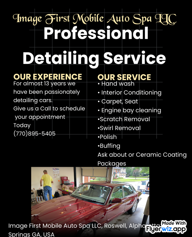 Image First Mobile Auto Spa - Nextdoor