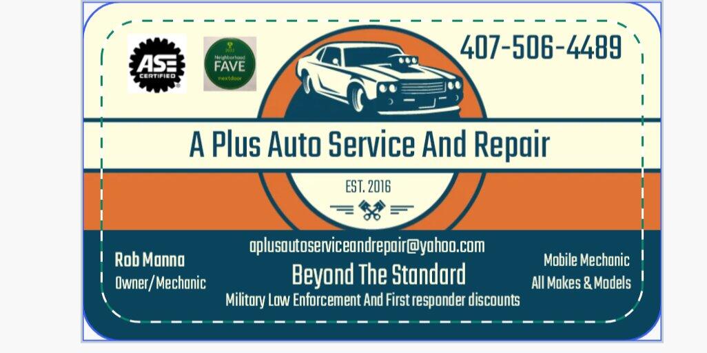 A Plus Auto Service & Repair - Casselberry, FL - Nextdoor