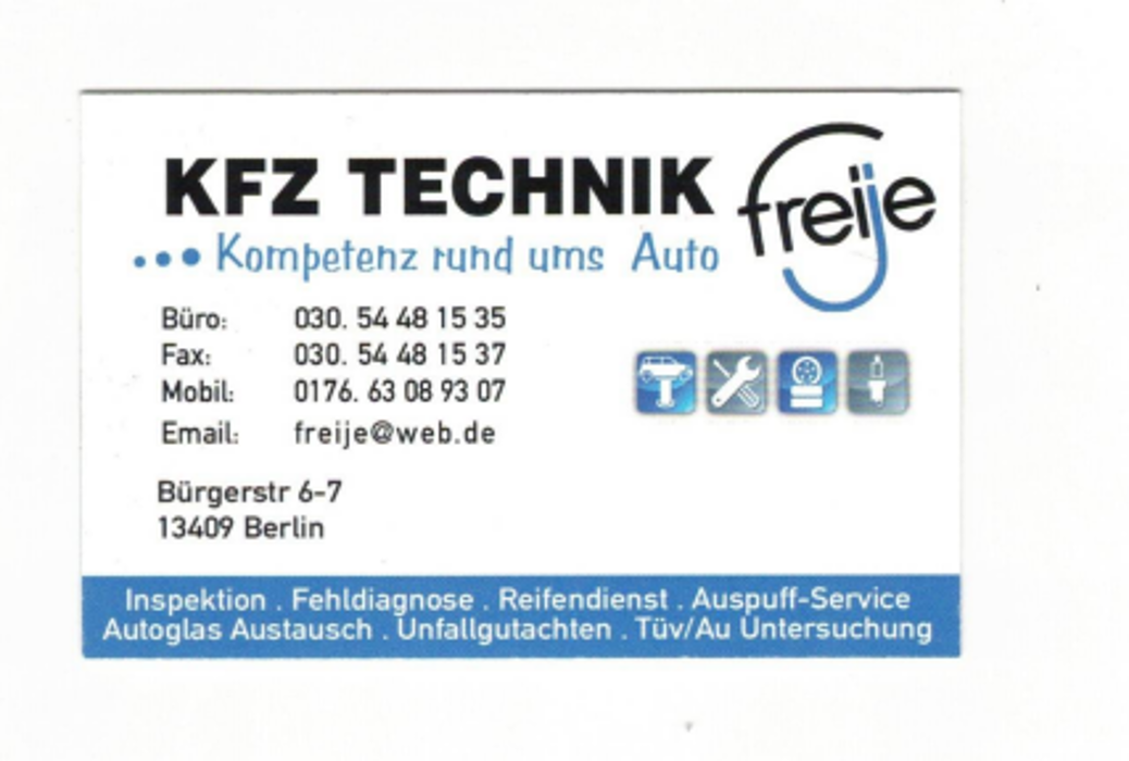 KFZ Technik Freije - Berlin - Nextdoor