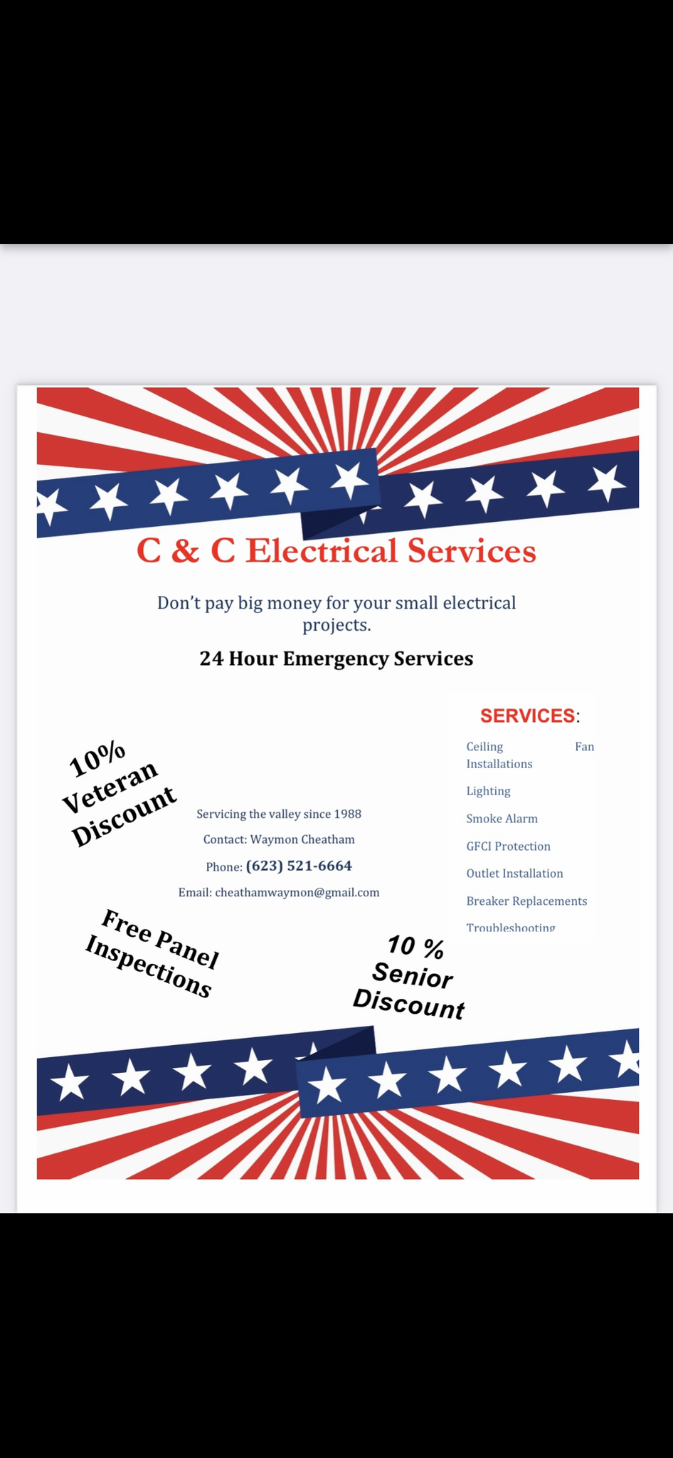 C&C Electrical Services LLC - Nextdoor