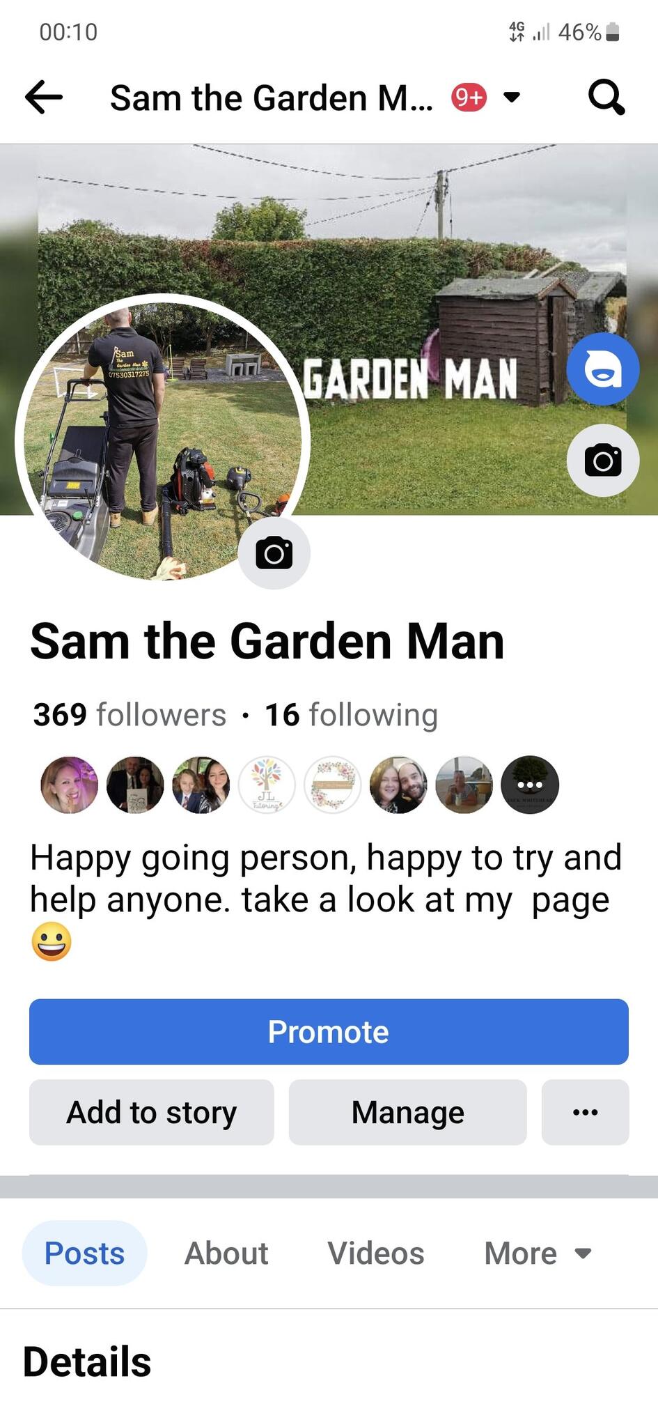 Sam The Garden Man - Welshpool, GB-WLS - Nextdoor