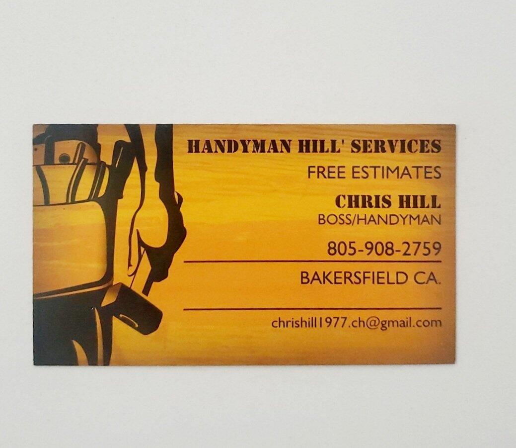 Handyman Hill services - Nextdoor