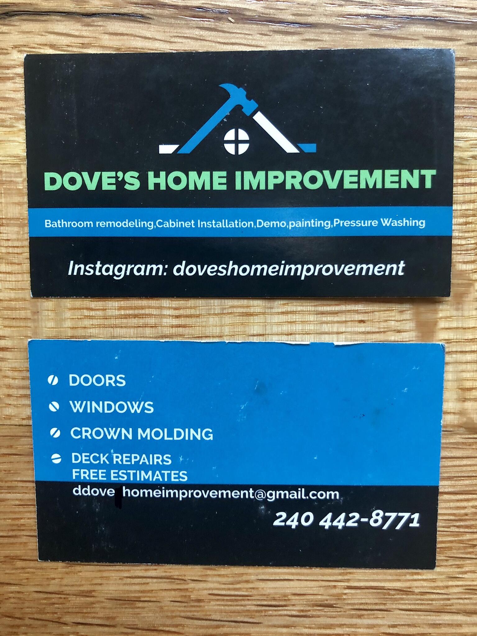 Doves home improvement - Nextdoor
