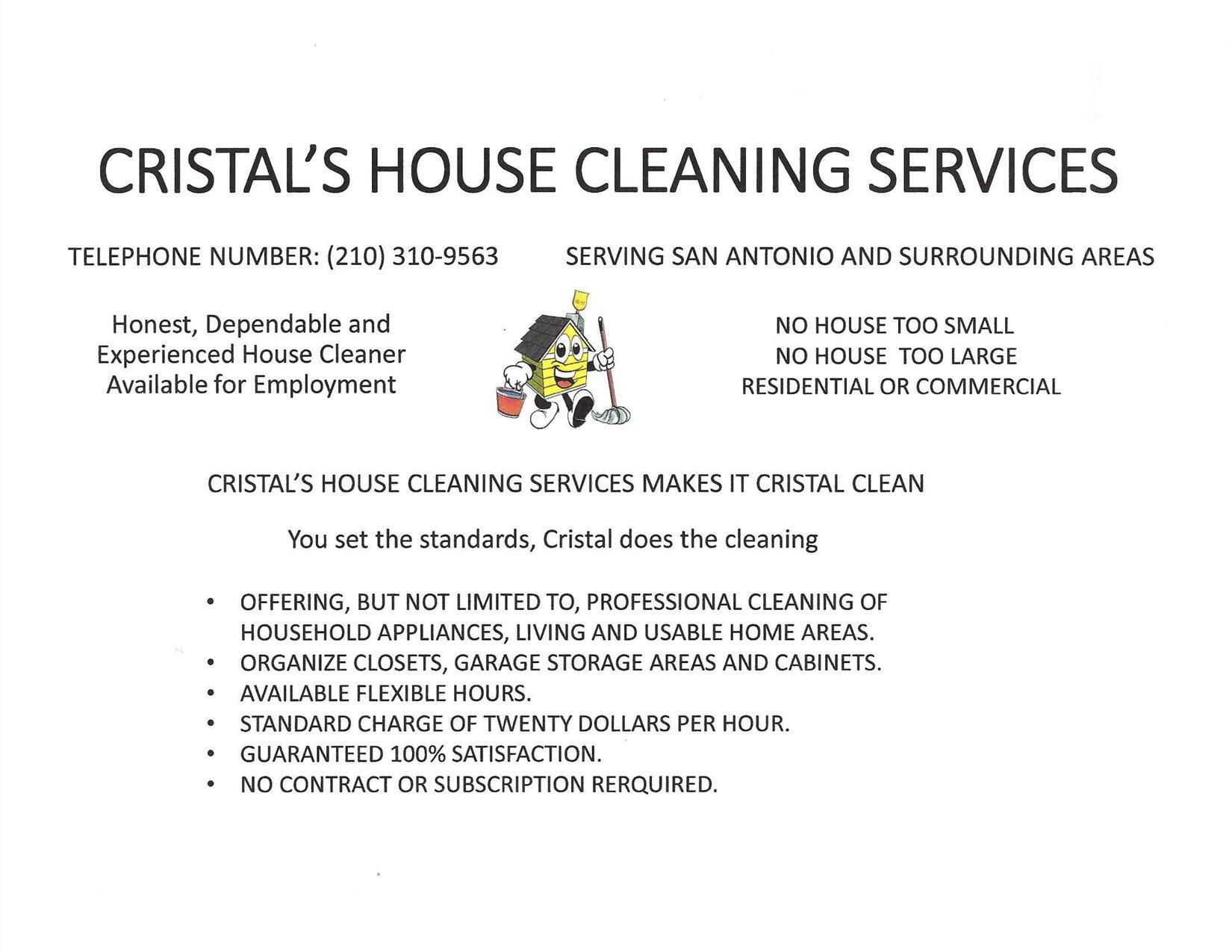 Cristal Clean Company - Kingsland, TX - Nextdoor