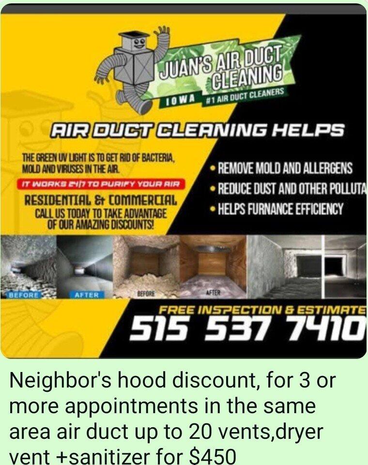 Air Duct Cleaning Des Moines
