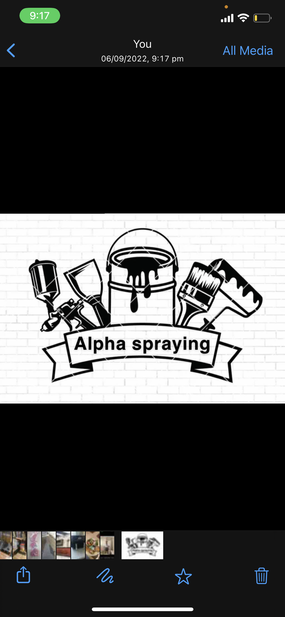 Alpha spraying - Nextdoor