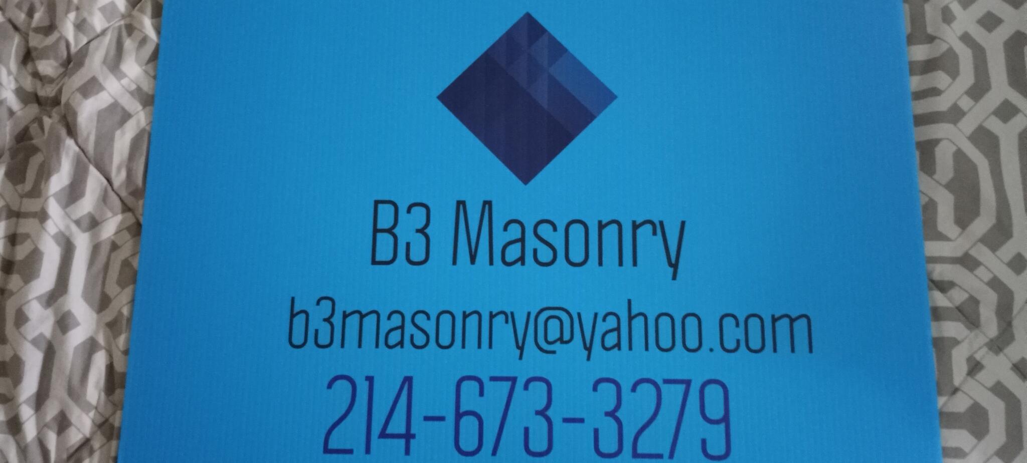 B3 Masonry Custom Builds - Dallas, TX - Nextdoor