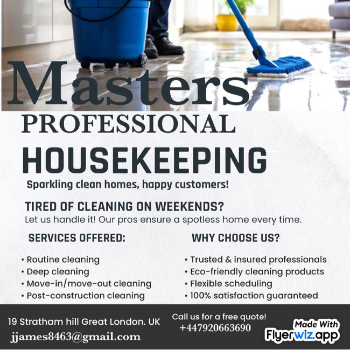 Masters - London, England - Nextdoor