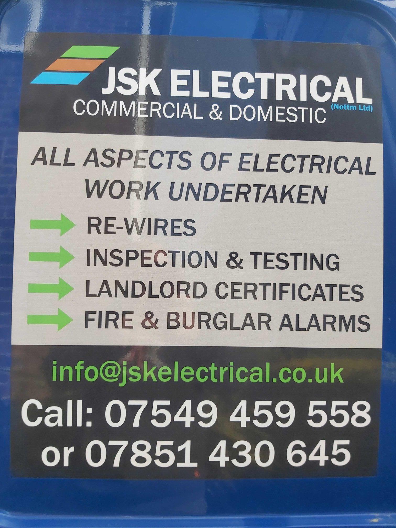 JSK Electrical (Nottm) Ltd - Nottingham - Nextdoor