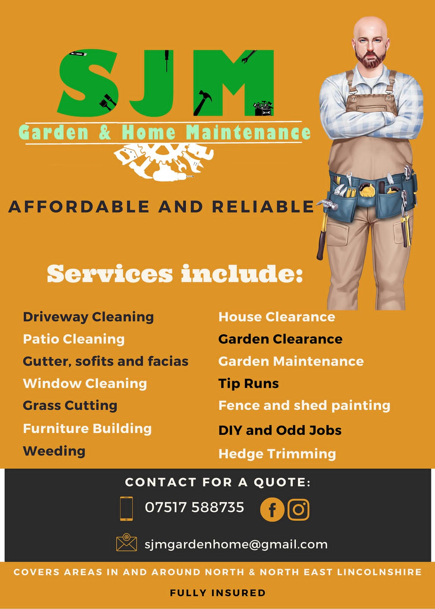 SJM GARDEN AND HOME MAINTENANCE - Brigg - Nextdoor