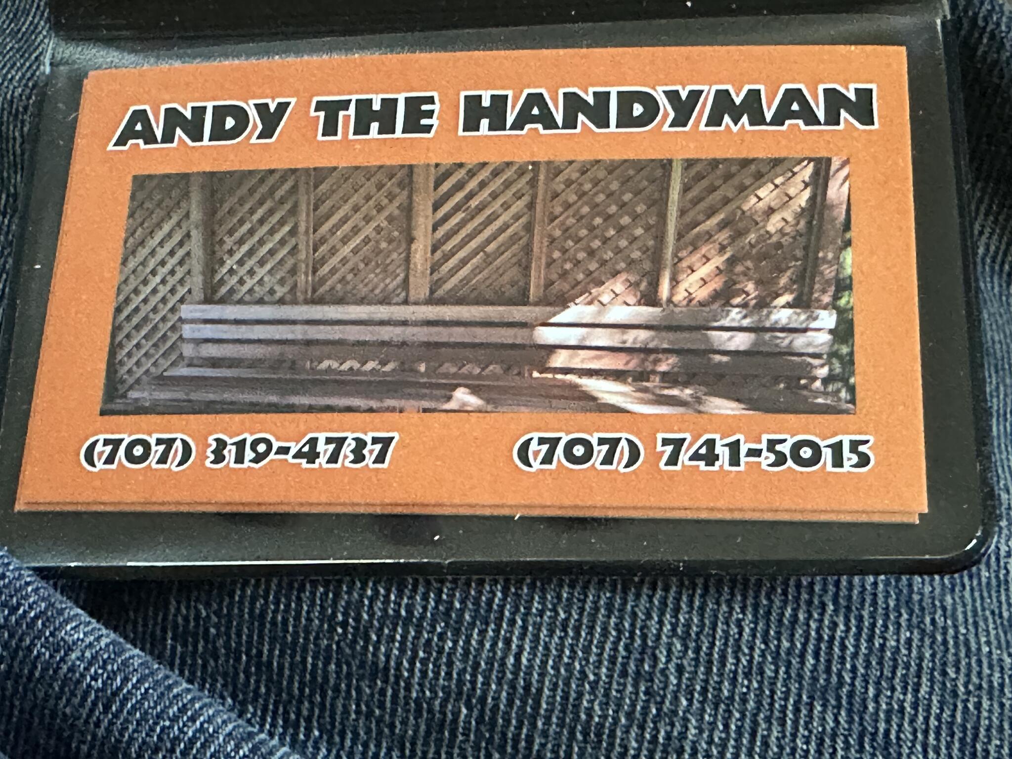 Andy the Handyman - Vallejo, CA - Nextdoor