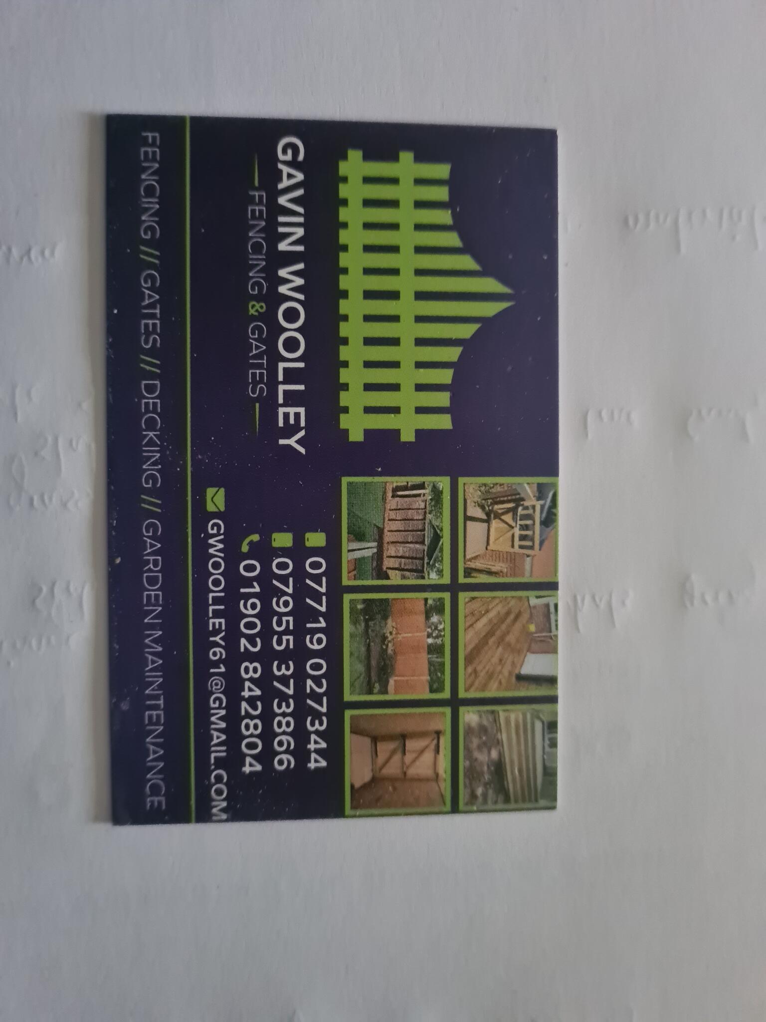 gavin woolley fencing and handyman service - Wolverhampton, GB-ENG - Nextdoor