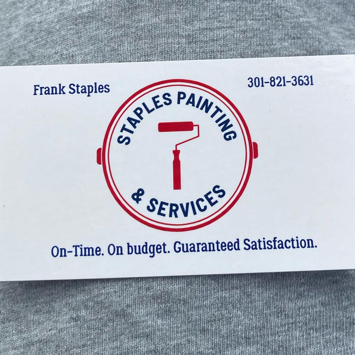 Staples Painting & Services - Severn, MD - Nextdoor