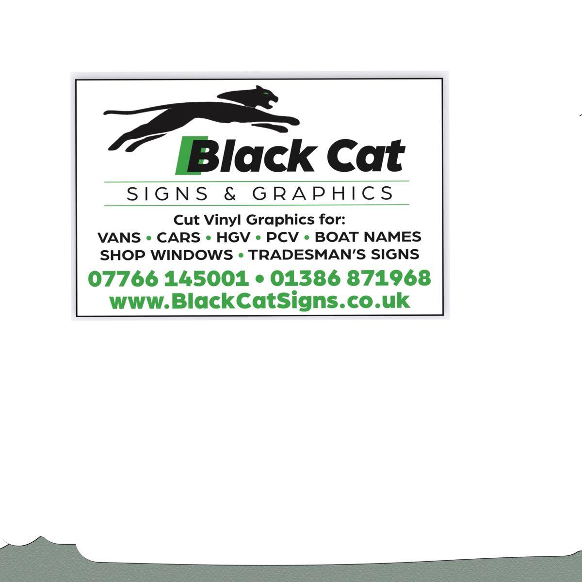Black Cat Signs. Cut vinyl graphics & signs. - Evesham - Nextdoor