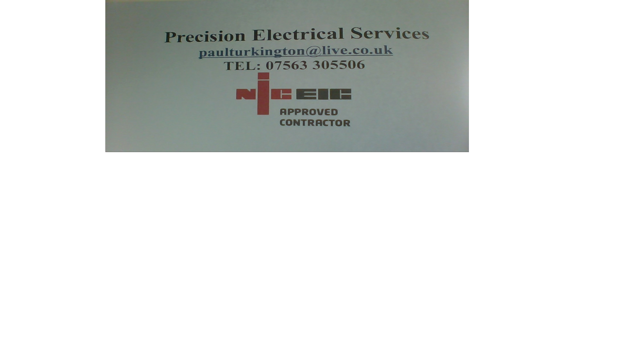 Precision Electrical Services - England - Nextdoor