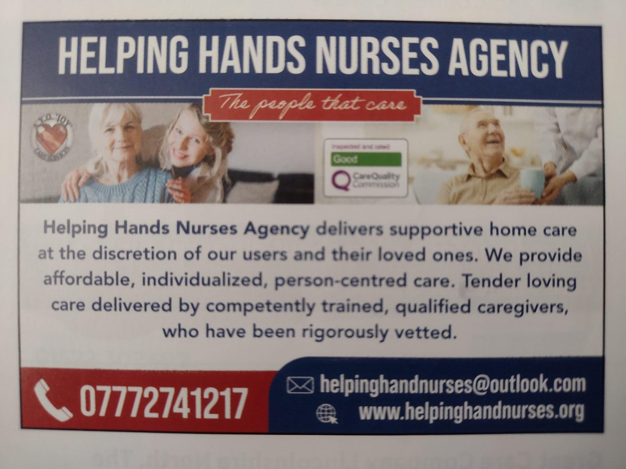 Helping Hands Nurses Agency - Lincoln - Nextdoor