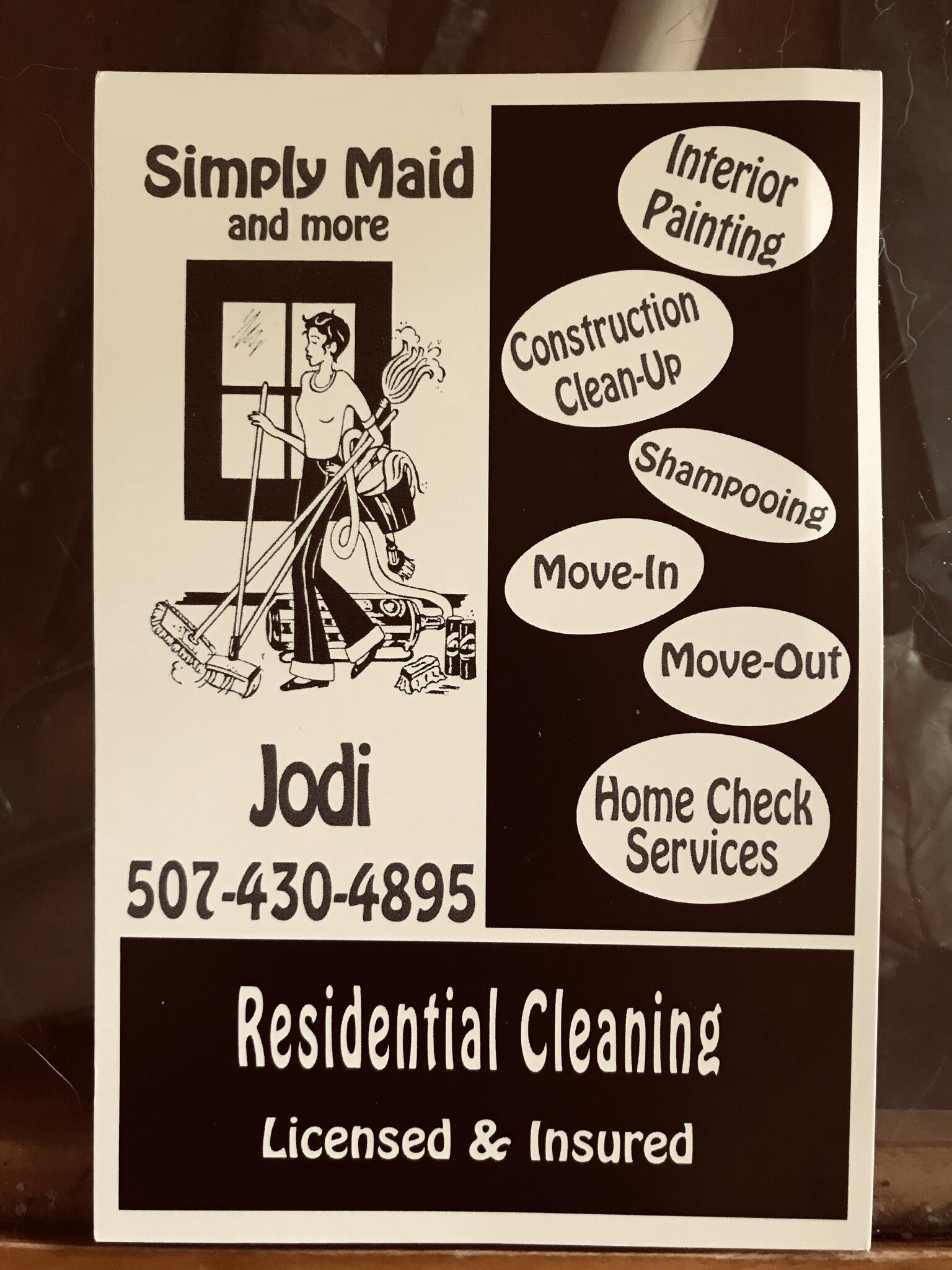 Simply-Maid & More Cleaning LLC - Spirit Lake, IA - Nextdoor