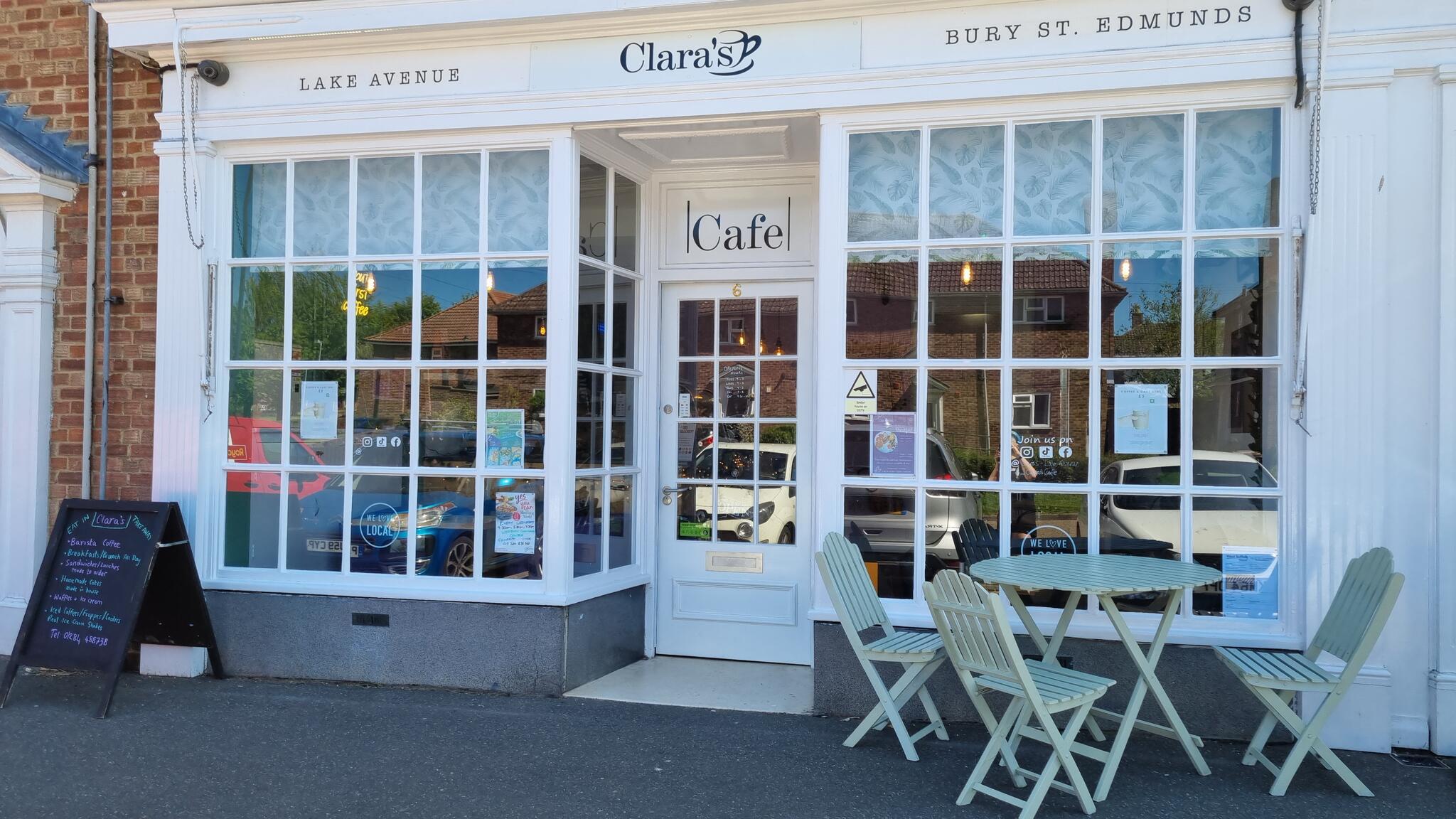 Clara's Cafe, Cakes and Catering - Bury St. Edmunds - Nextdoor