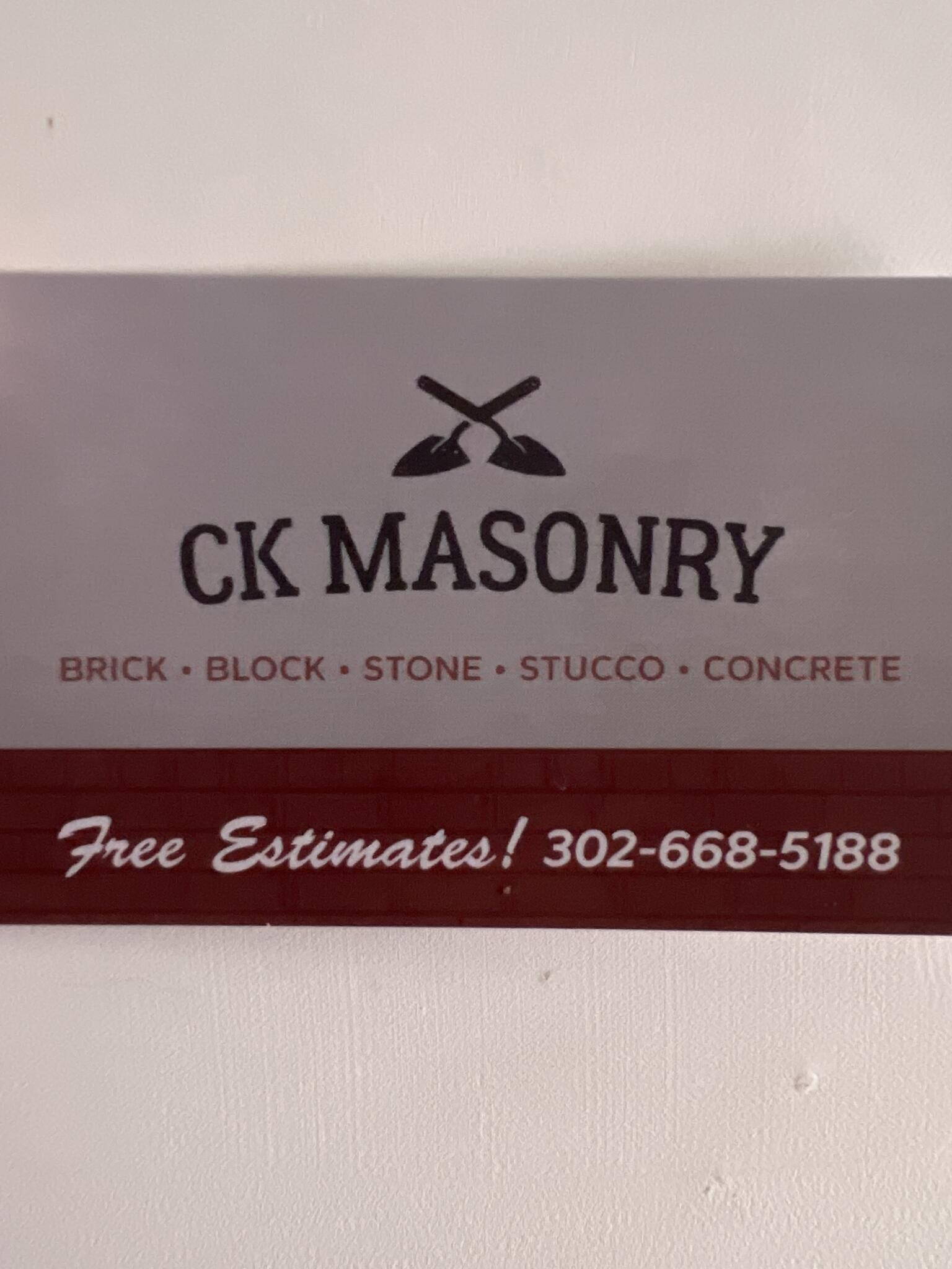 CK Masonry - Nextdoor