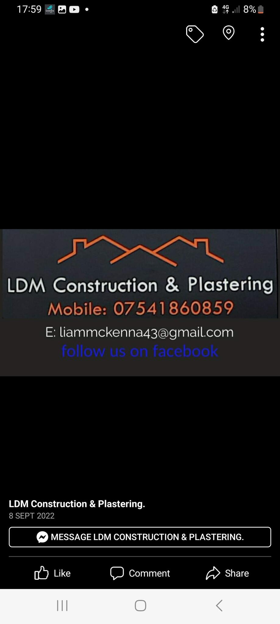 LDM Construction & Plastering - Hull, GB-ENG - Nextdoor