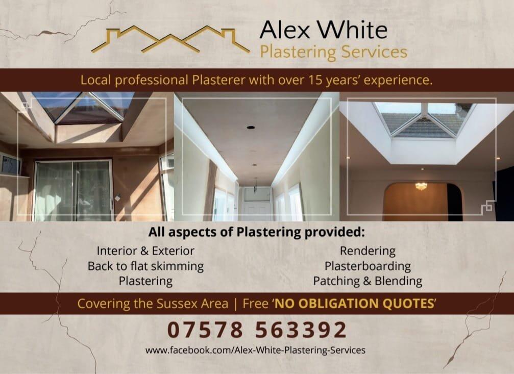 Alex White Plastering Services - Worthing, GB-ENG - Nextdoor