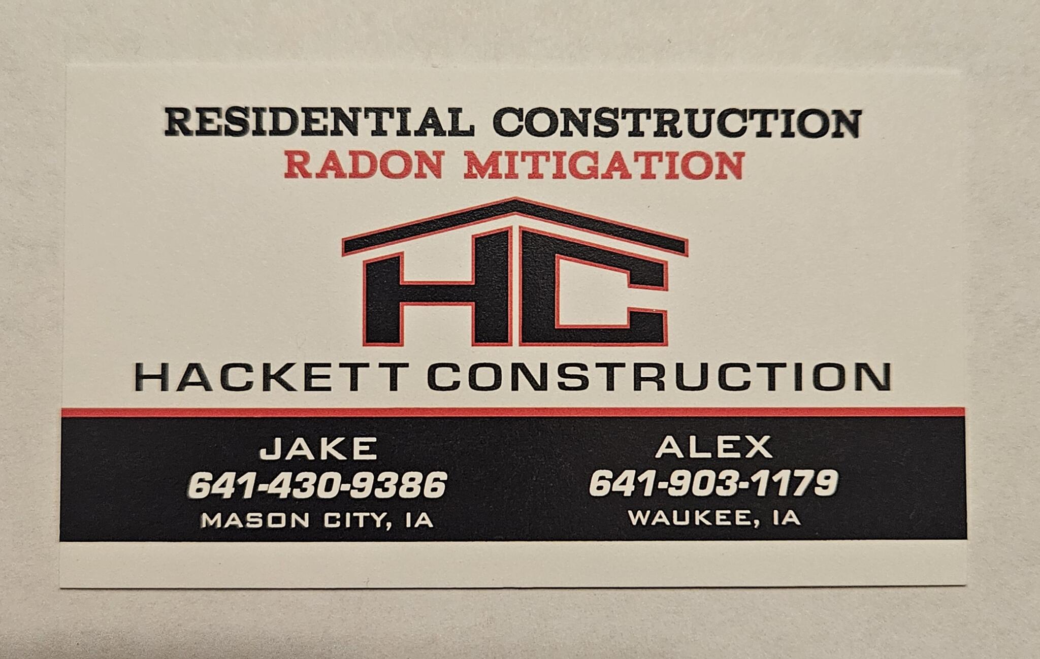 Hackett Construction - Waukee, IA - Nextdoor