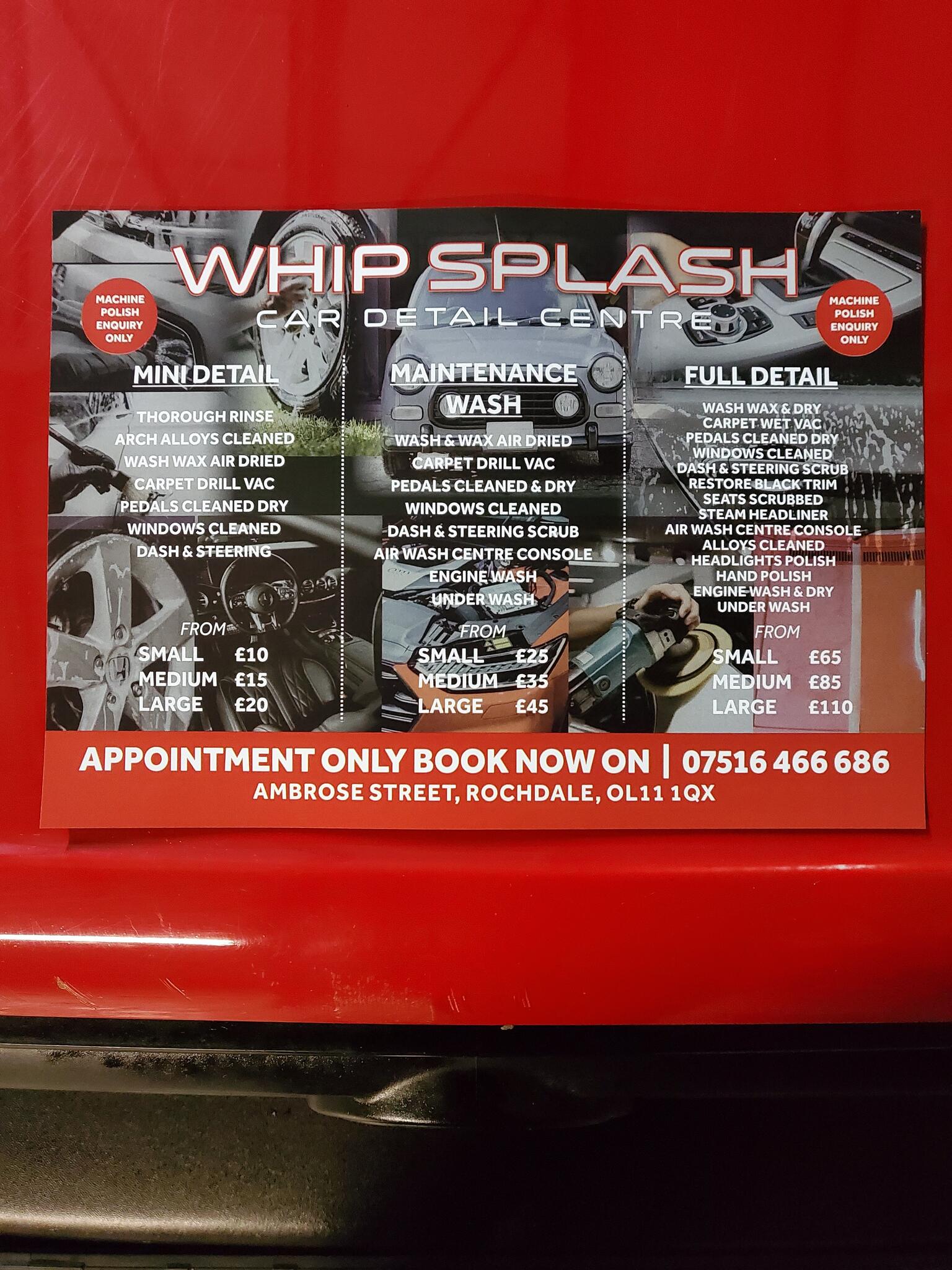 WhipSplaSH - Rochdale, GB-ENG - Nextdoor