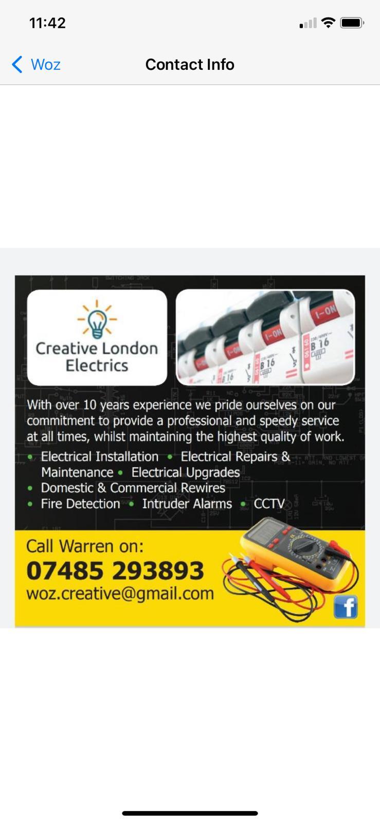 creative London electrics - London, England - Nextdoor
